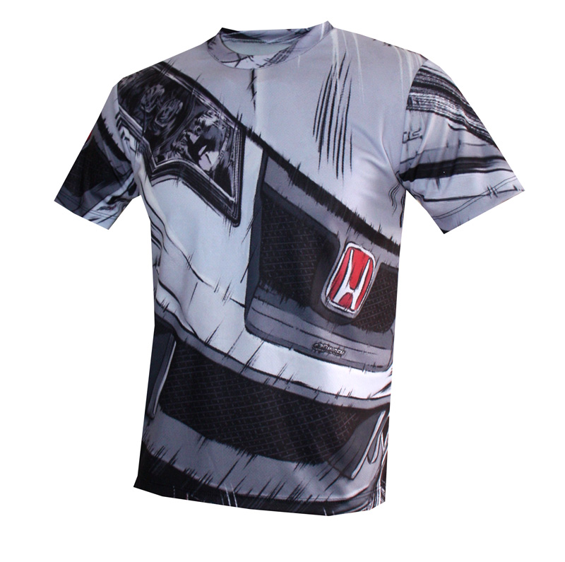 Honda t-shirt with logo and all-over printed picture - T-shirts with ...